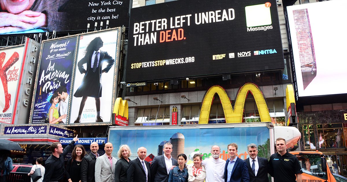 Project Yellow Light’s Life-Saving, Anti-Texting Billboards and Videos ...