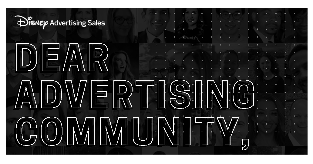 Dear Advertising Community: Disney Ad Sales Provides a Diversity ...