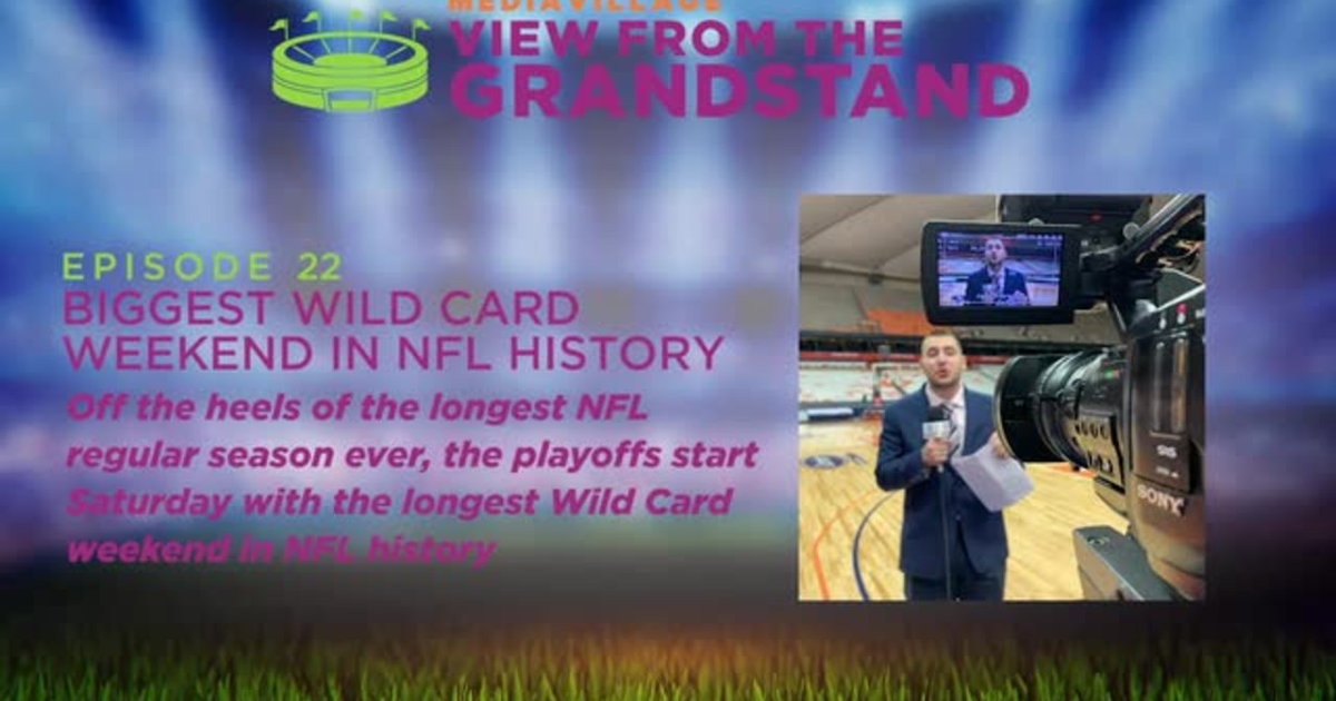 Wild Card Weekend -- The Biggest in NFL History (Podcast) | MediaVillage