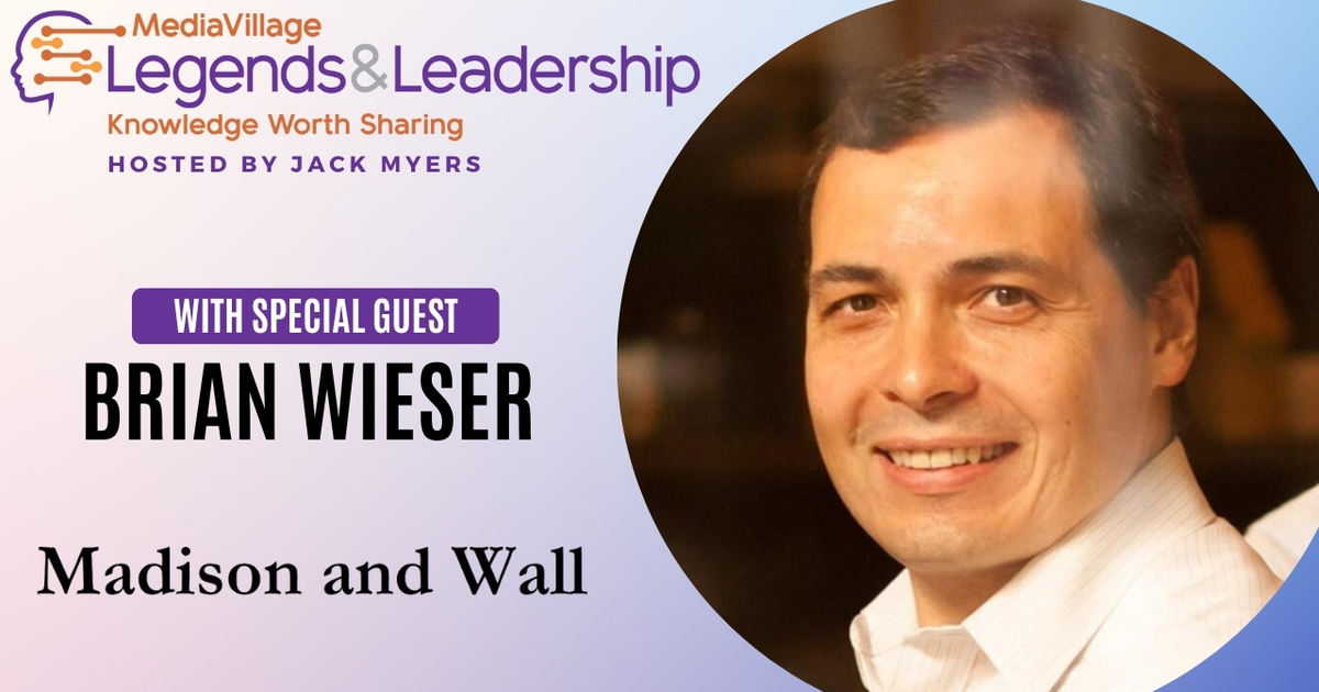 Brian Wieser's Expertise and Research Unveiled - A Must-Watch Interview with Jack Myers (Video ...