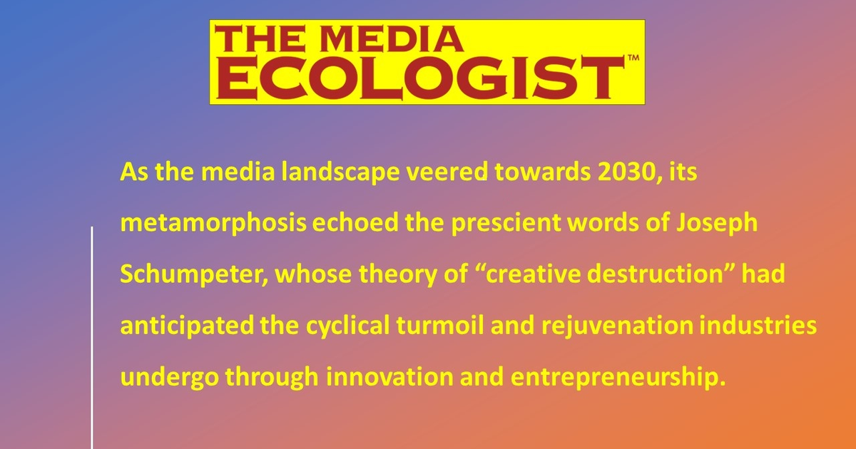 MEDIA 2030: The Renaissance of Television Through Innovation and ...