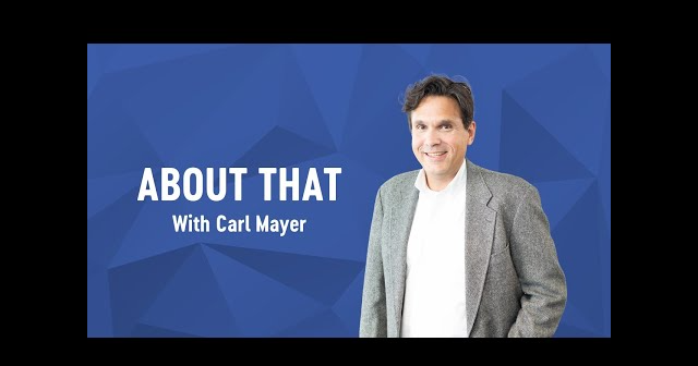 "About That" with Carl Mayer: Episode 1 | MediaVillage