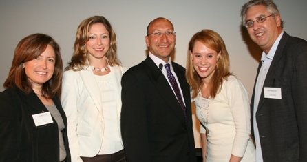 Sarah Fay, Shane Steele, Jack Haber, Dina Kaplan and Albie Hecht on the ...